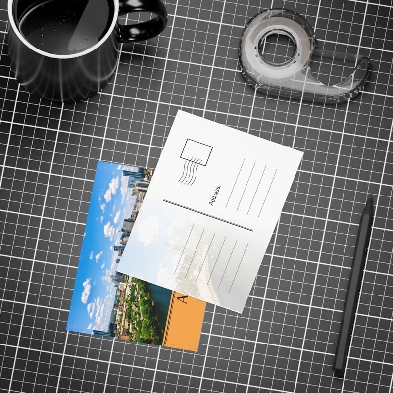 Austin Texas Postcard Digital Download - Etsy