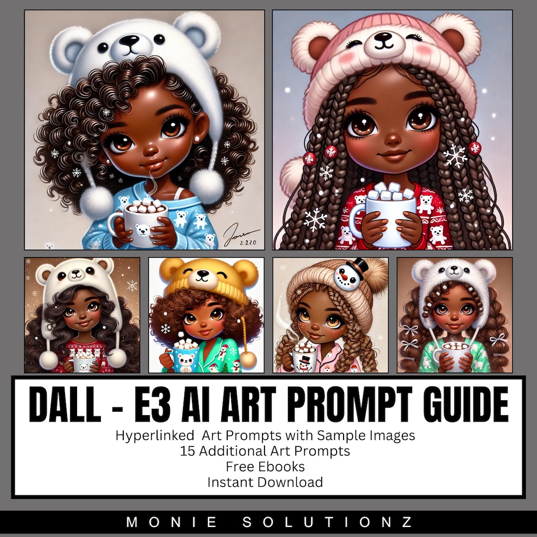 Dall-e3 Chatgpt V4 Prompt Guide Chibi Cocoa & Cheer With 12 Sample ...
