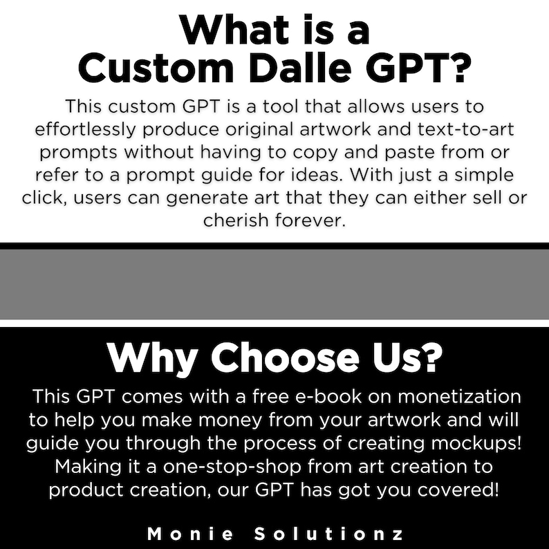 DALLE Custom GPT Plus Specialized AI Art Bot Enlighten King Push Button Exclusive Prompts & New ...