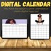 2025 Fully Editable Calendar Canva Frame Template Mega Bundle Instant ...