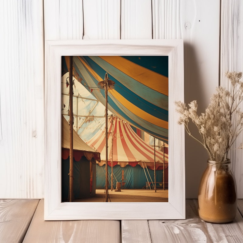 Circus Nostalgia Wall Art - Etsy
