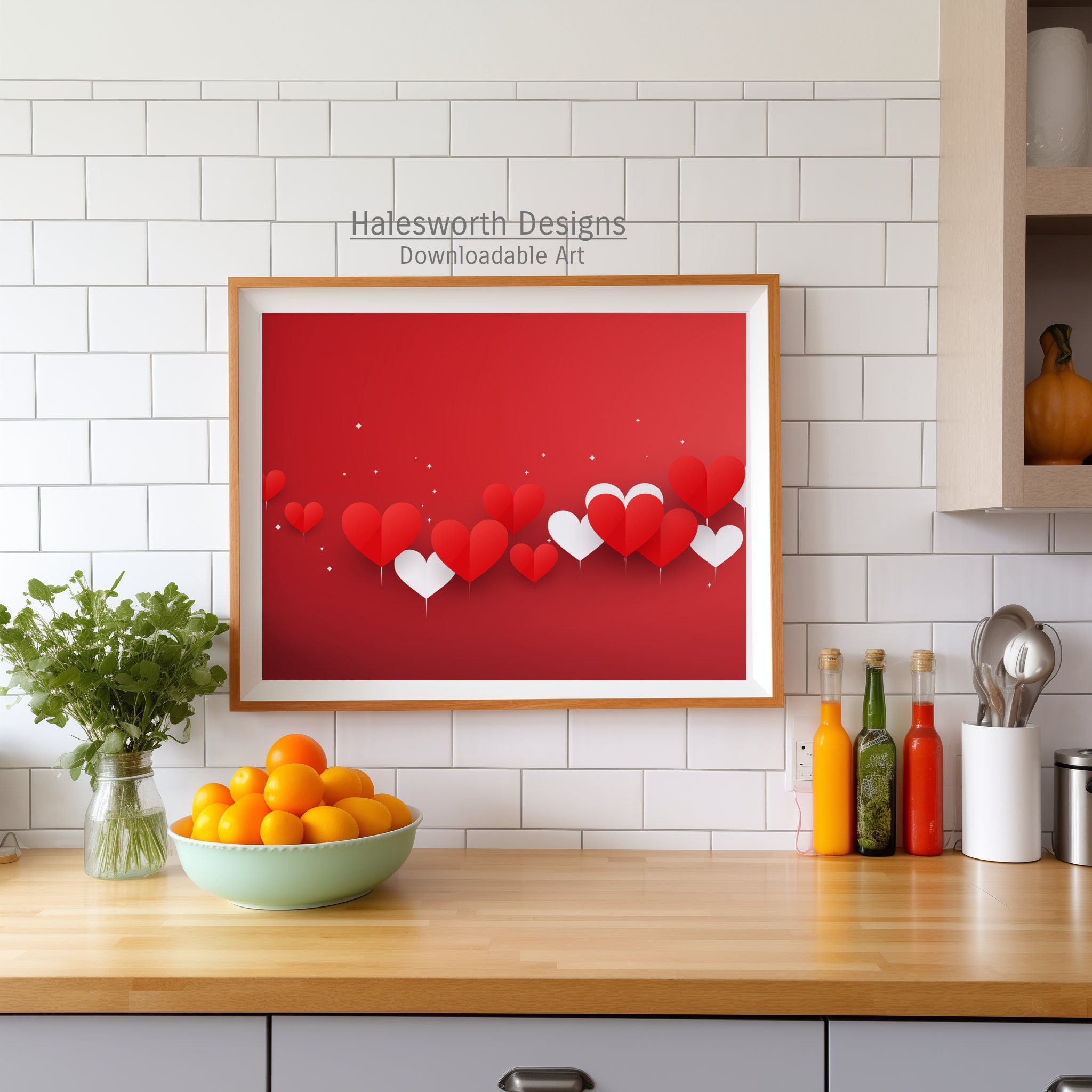 Red Heart Papercut Backgrounds: High-res Digital Download, Delicate ...