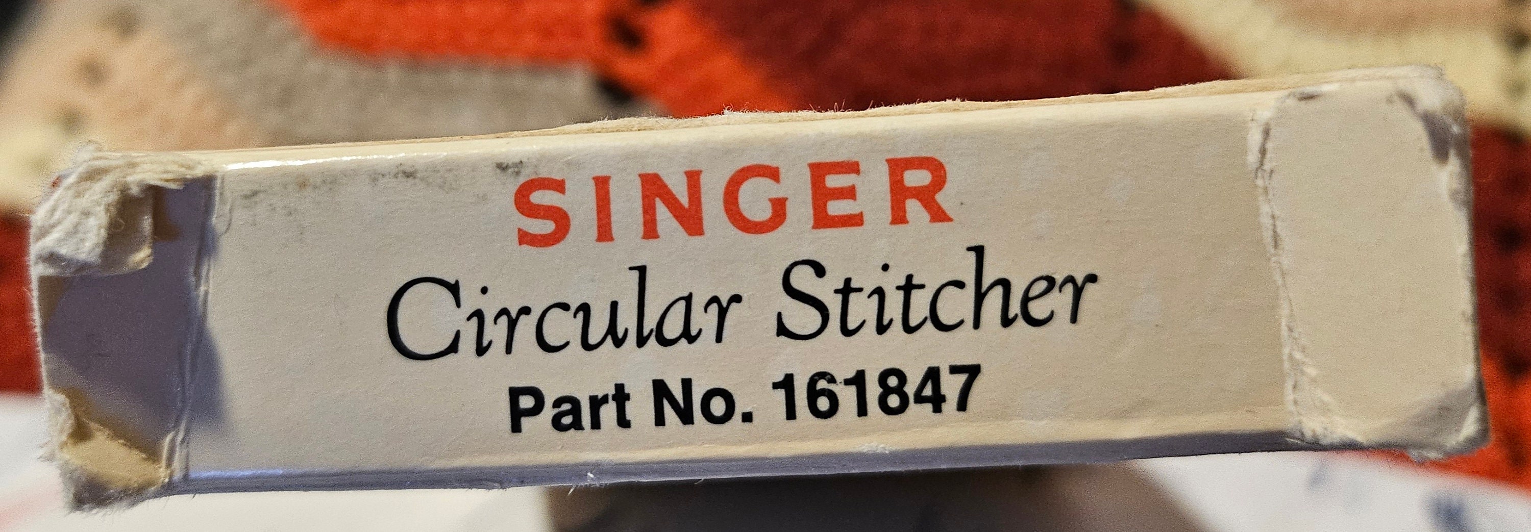 Vintage Singer Circular Stitcher for Touch & Sew Sewing Machines in ...