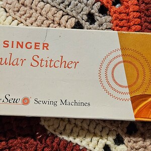 Vintage Singer Circular Stitcher for Touch & Sew Sewing Machines in ...