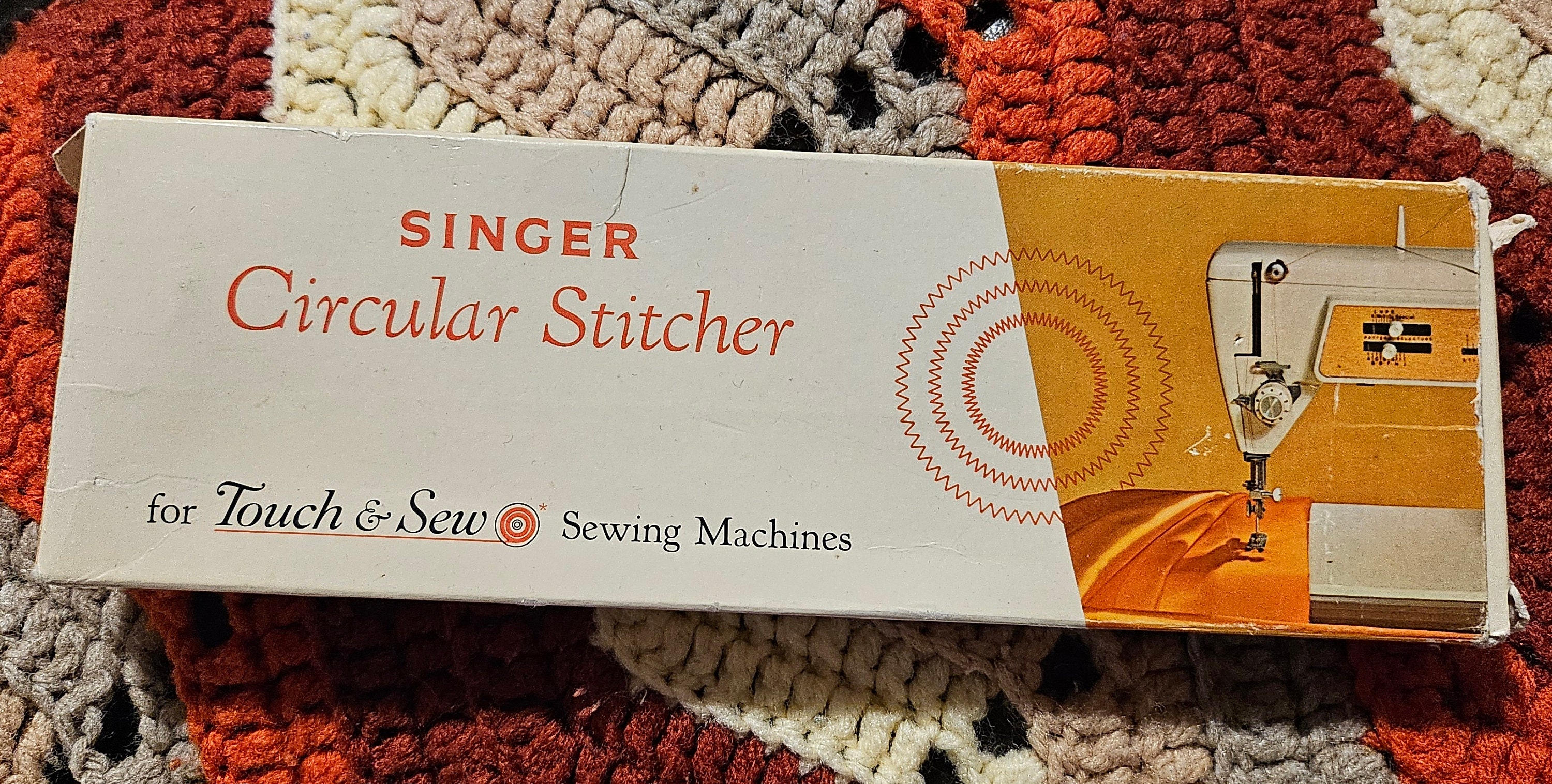 Vintage Singer Circular Stitcher for Touch & Sew Sewing Machines in ...