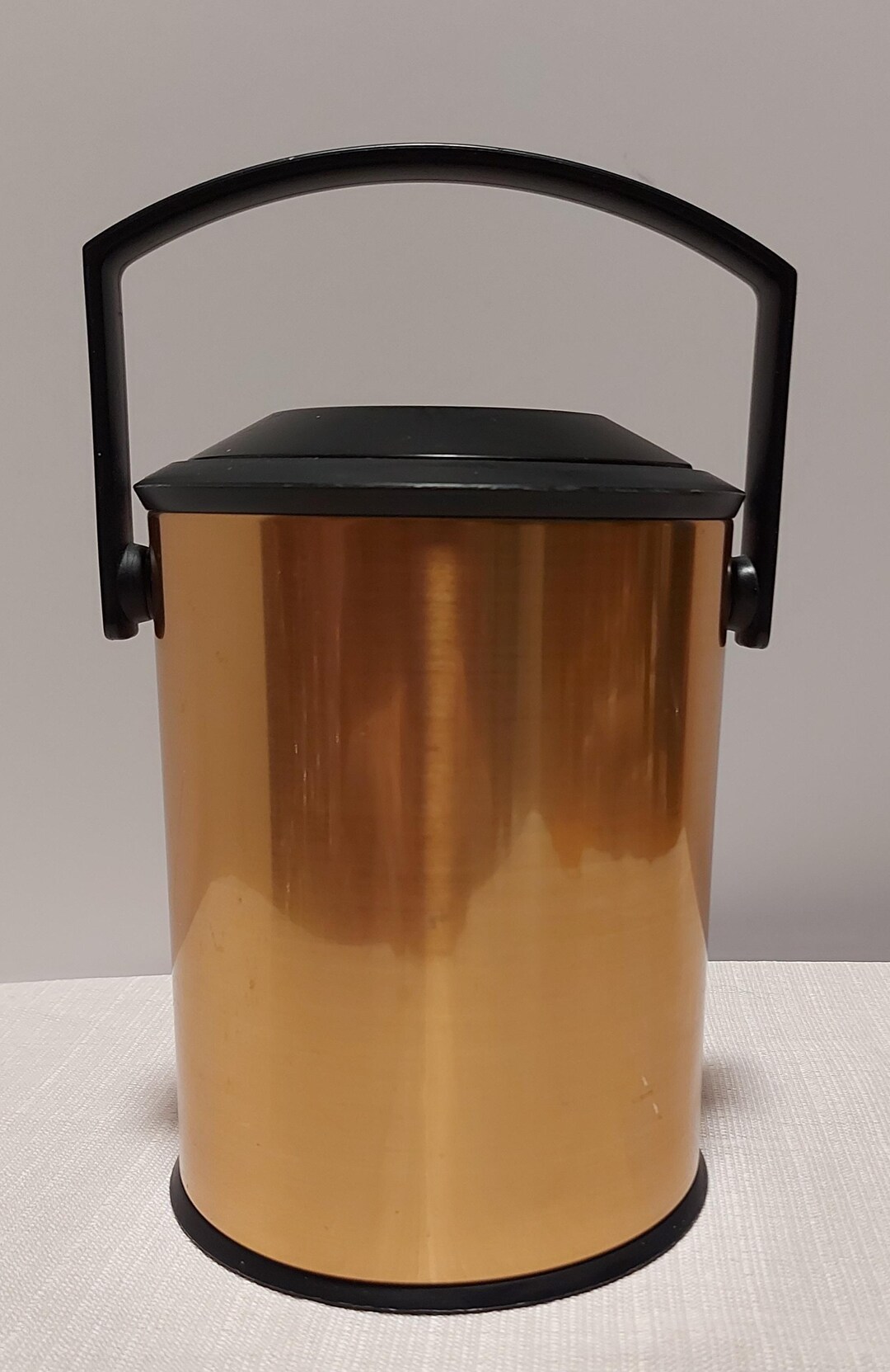 Vintage 1980's Crown Corning Thermique Ice Bucket With Stainless Steel ...