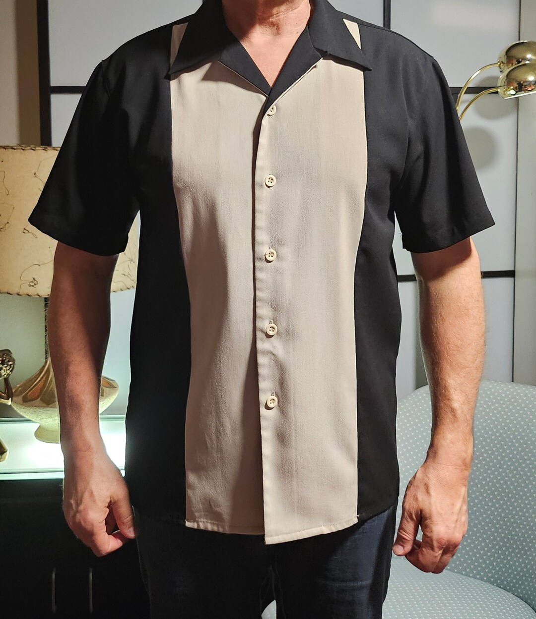 Vintage 1990's Pronti Collection by Phita Black Ivory Bowling Style ...