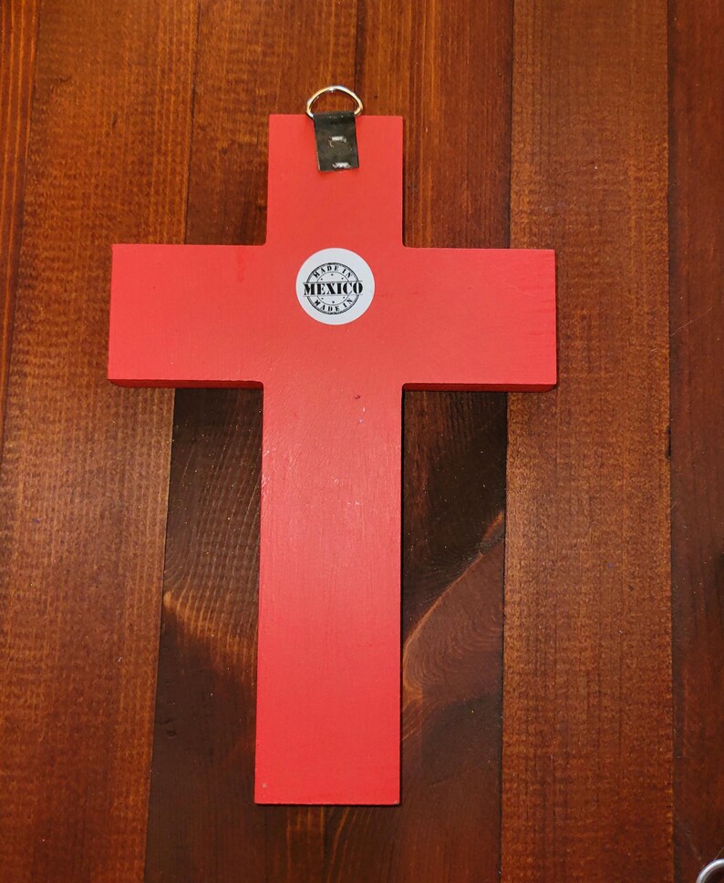 Hand Painted Cross - Etsy