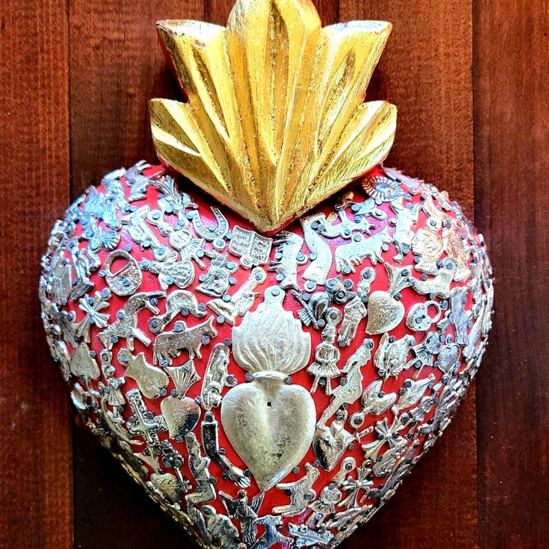 Heart Milagros - Etsy