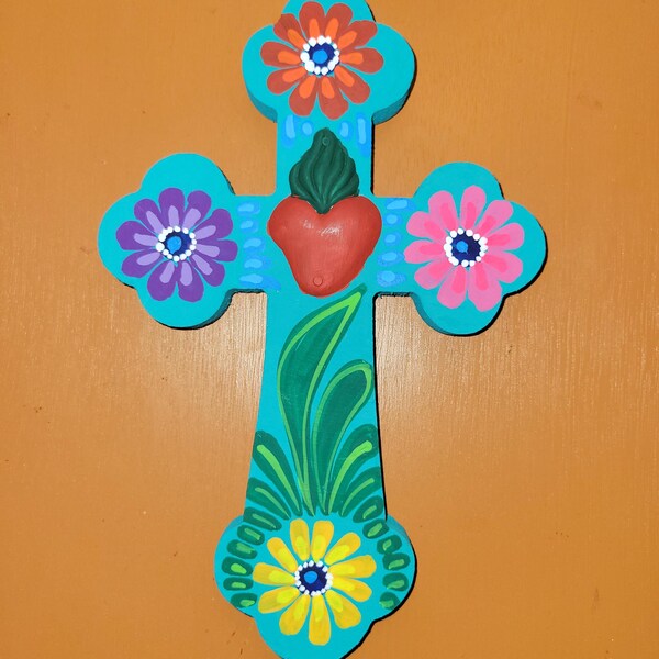 Hand Painted Wooden Crosses - Etsy