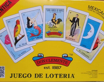 School Safe - Traditional Loteria Mexicana-authentic Mexican Bingo ...