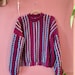 Retro Crochet Sweater Pattern - Etsy
