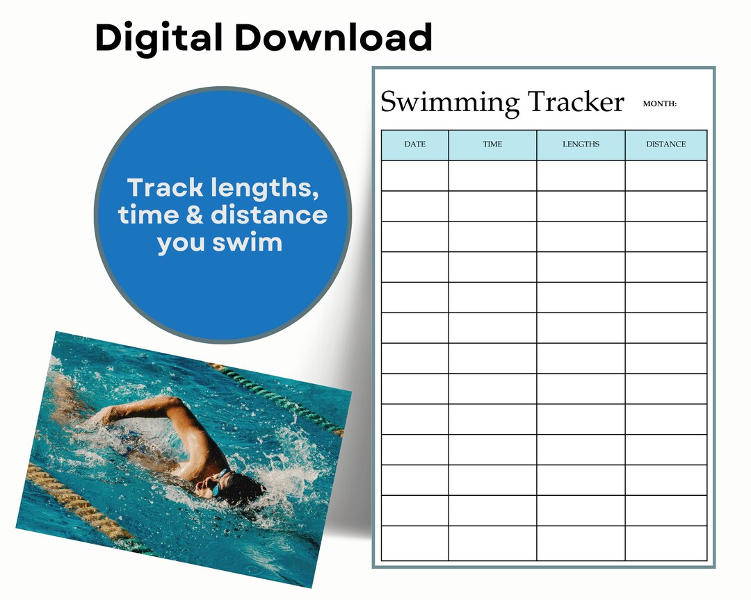 Swimmer Planner, Swimming Journal, Just Keep Swimming, Swim Mom ...