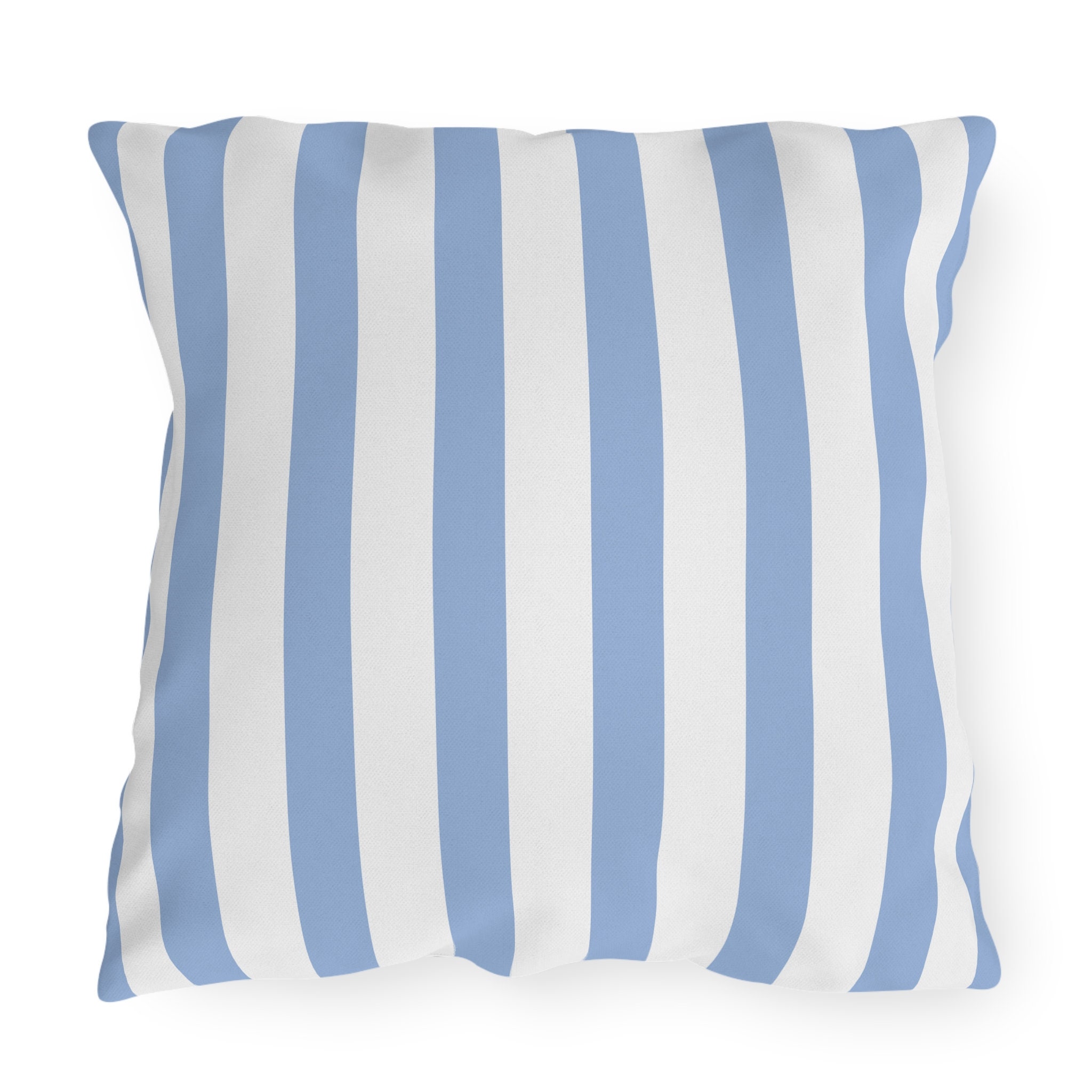 Light Blue Cabana Stripe Outdoor Pillows, Blue and White Stripe Pillows ...