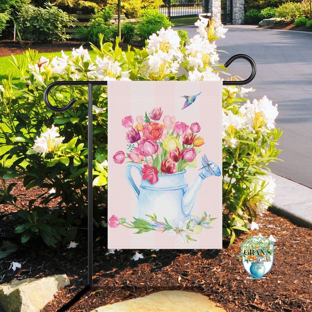 Tulip Flag, Mothers Day Flag, Spring Garden Flag, Spring House Flag ...