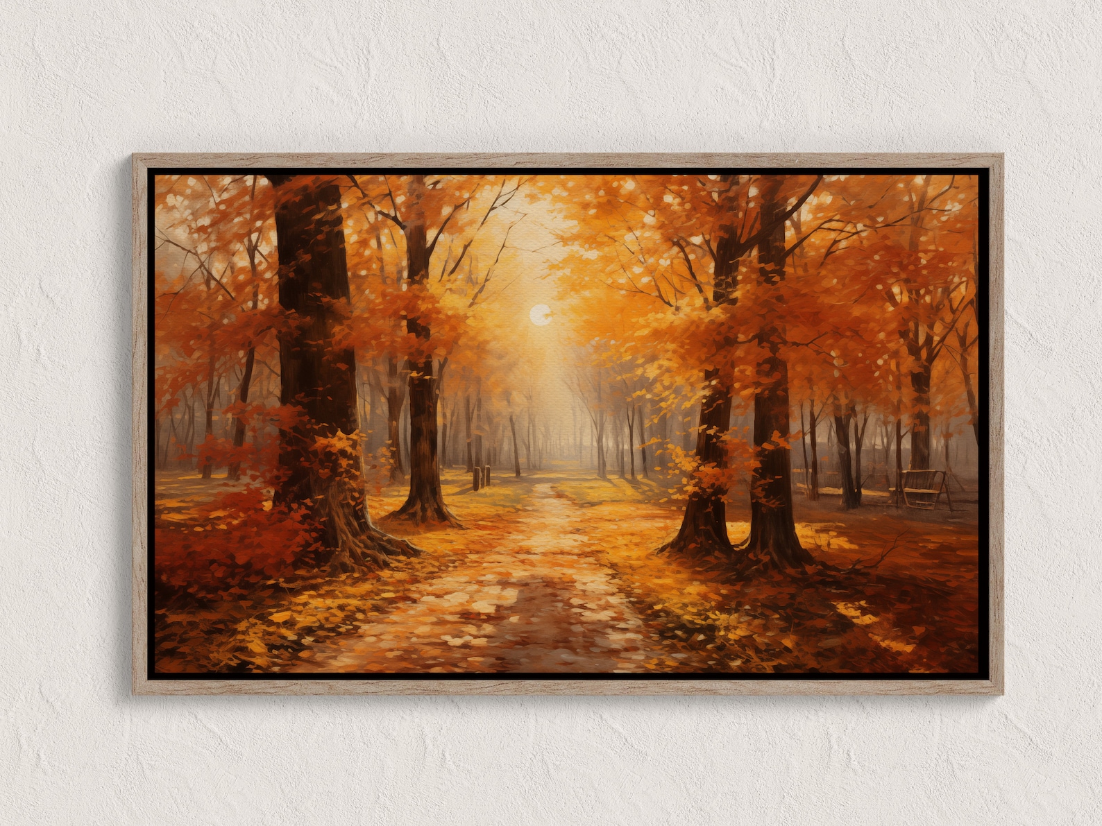 Autumn Landscape Print, Fall Landscape Printable Wall Art, Fall Wall ...