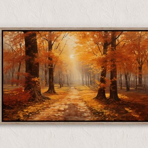 Autumn Landscape Print, Fall Landscape Printable Wall Art, Fall Wall ...