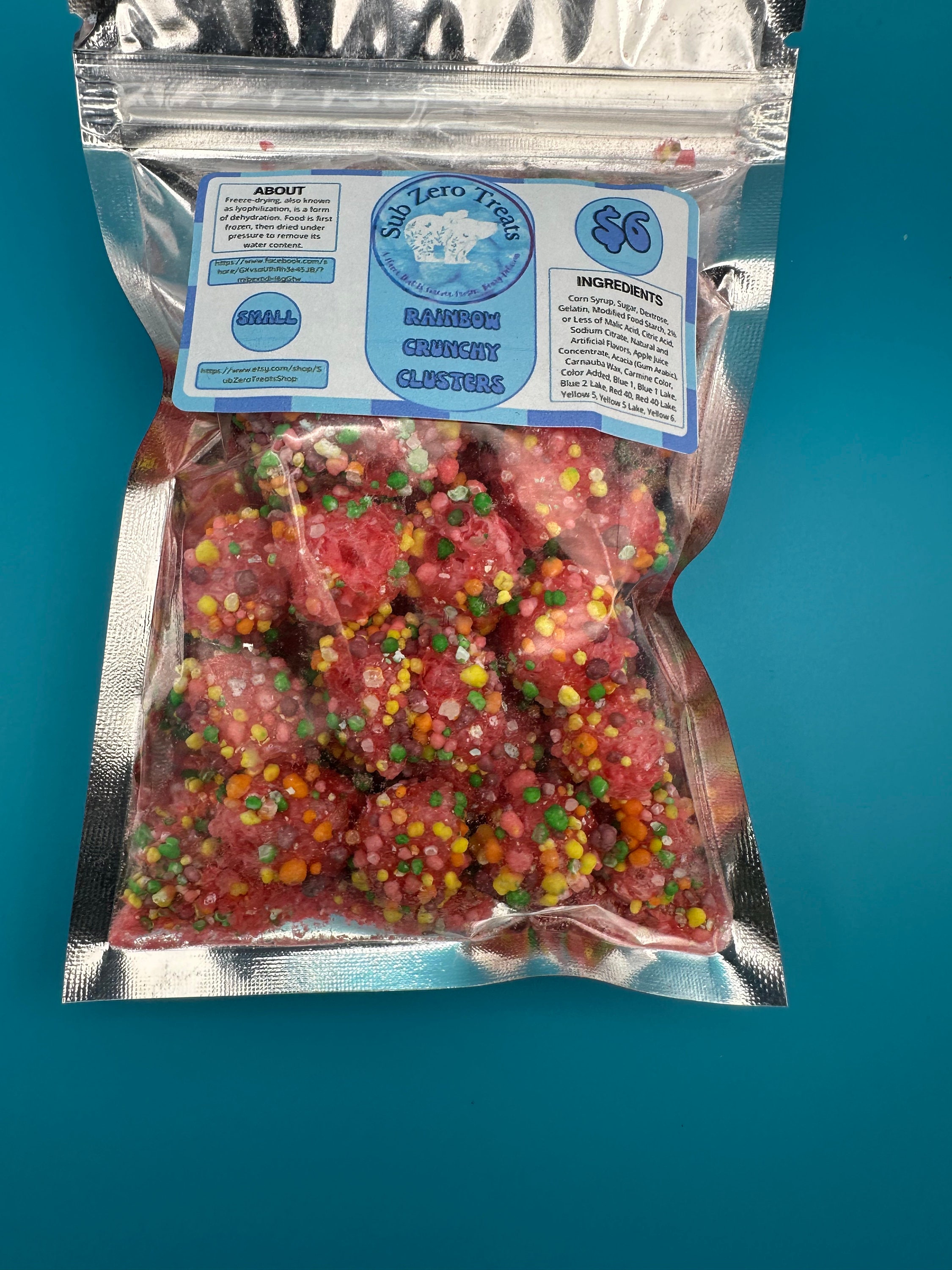 RAINBOW CRUNCHY CLUSTERS - Etsy