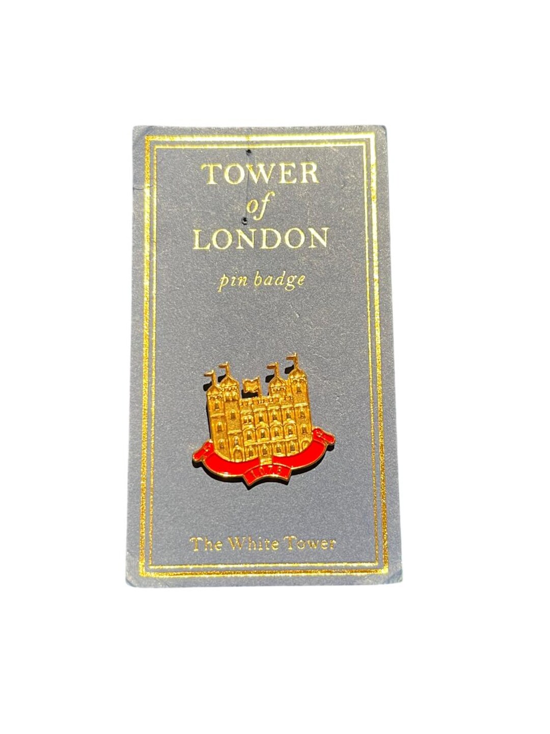 Vintage 1978 Tower of London Pin Badge - Etsy