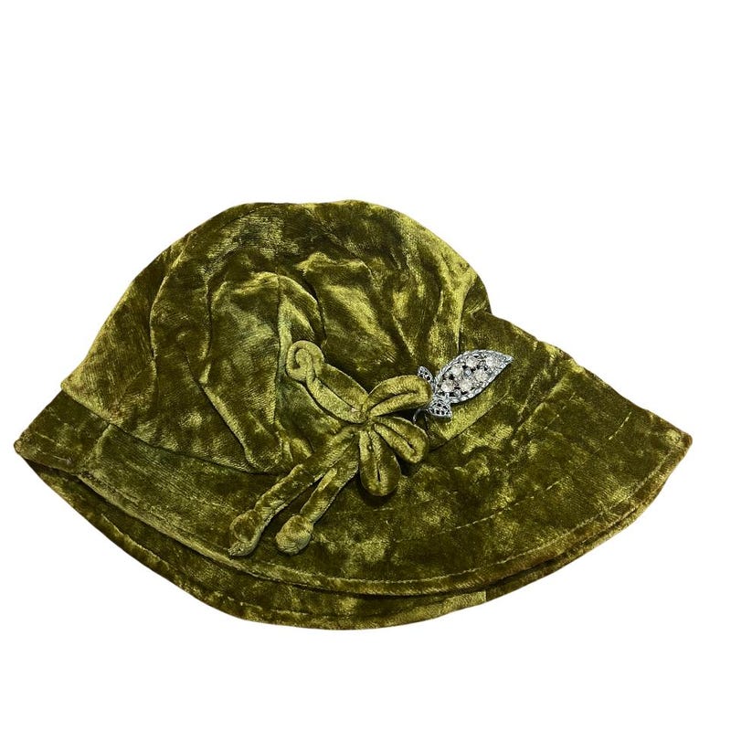 Velvet Hat - Etsy
