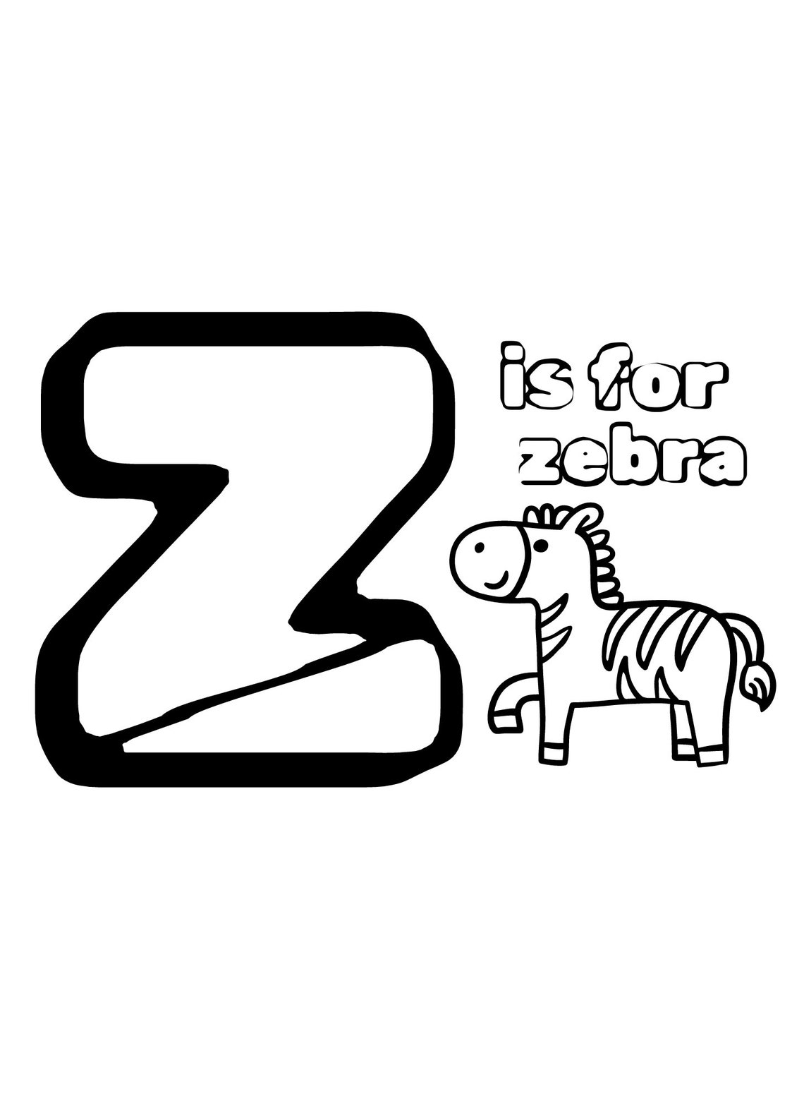 Printable Alphabet and Numbers Coloring Pages for Teachers, Classroom ...