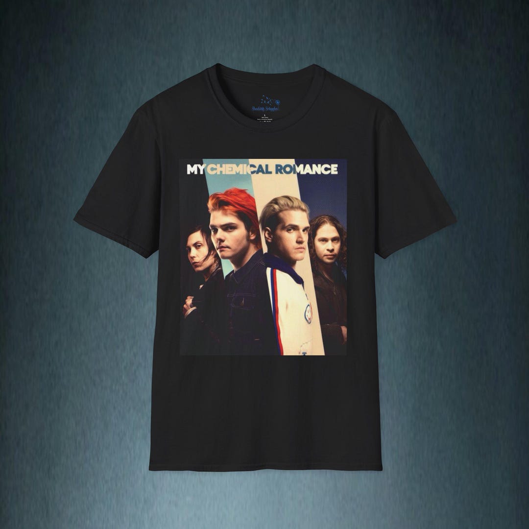 My Chemical Romance Band Tee, Unisex Softstyle T-shirt, Kill Joy, MCR ...