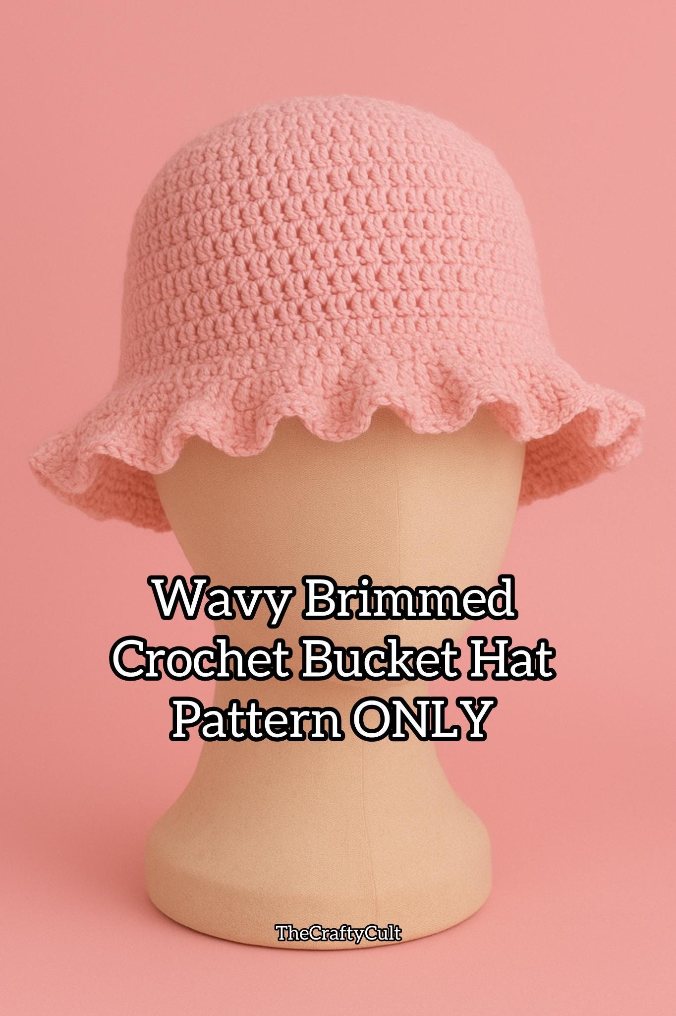 Ruffled Hat | Bucket Hat | Crochet Pattern ONLY - Etsy