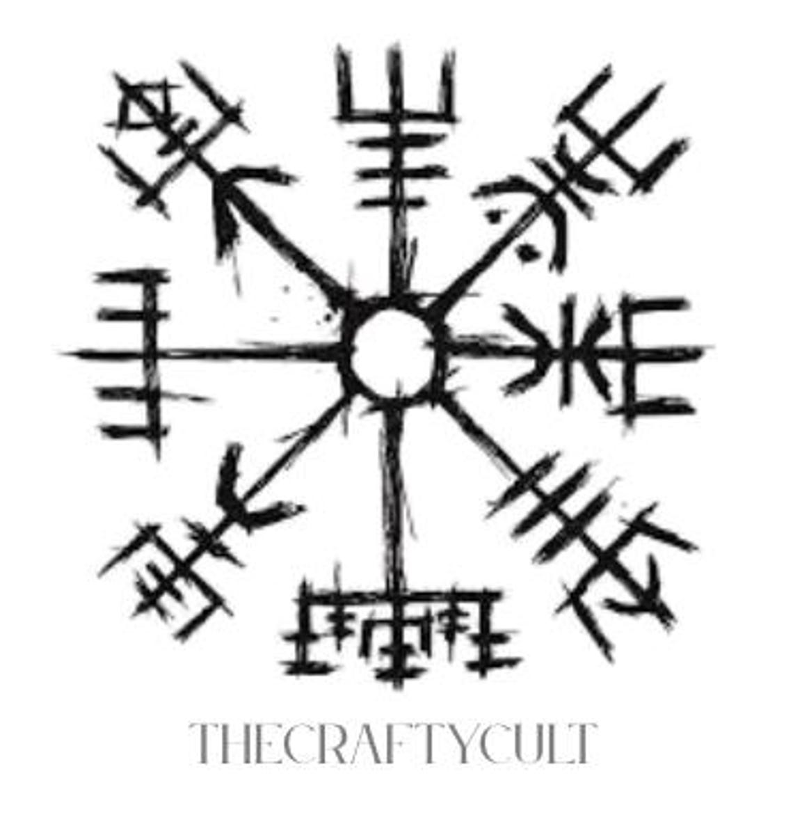 Viking Compass Symbol Svg/digital Download - Etsy