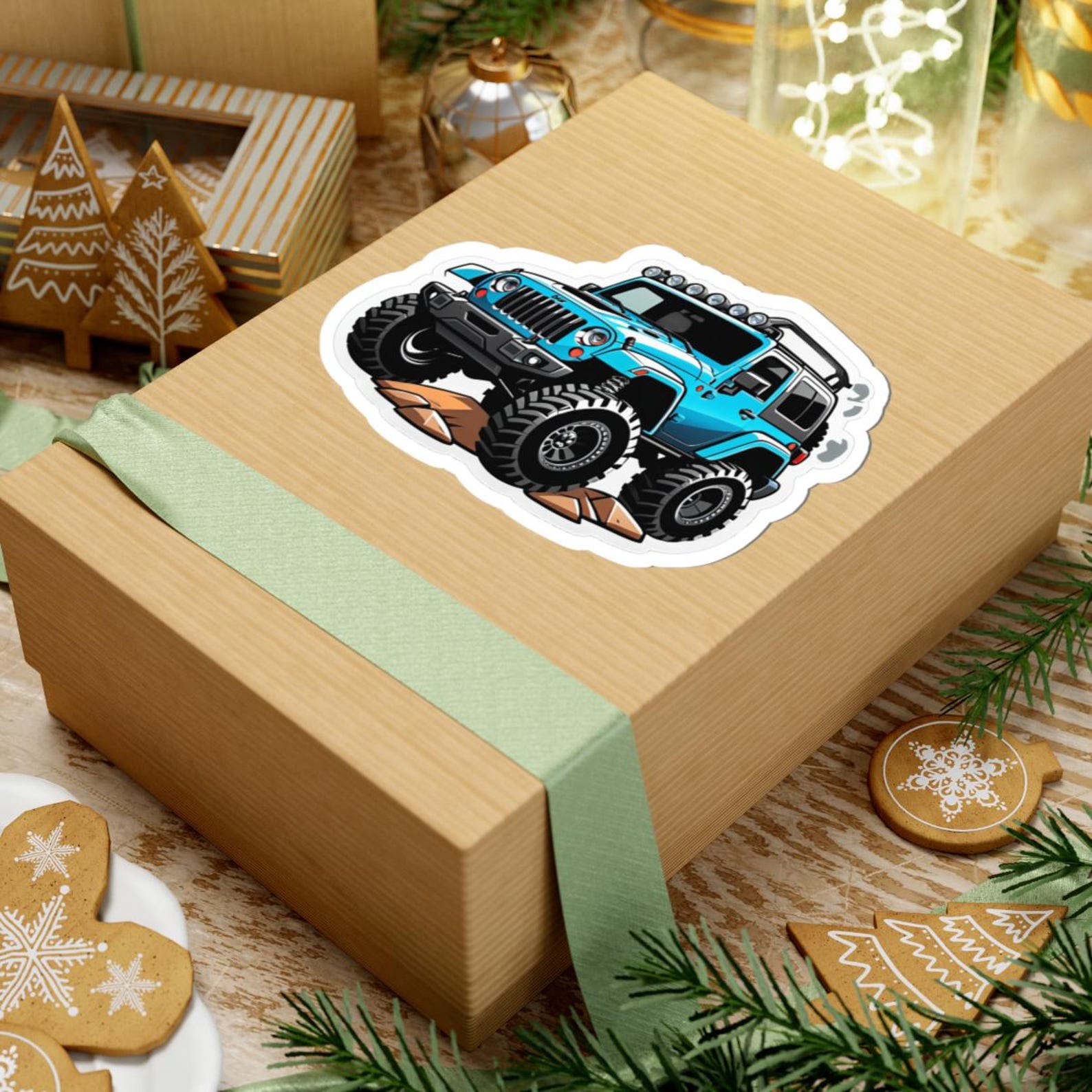 Jeep Adventure Kiss-cut Stickers | Off-road Enthusiast Decals, Car ...