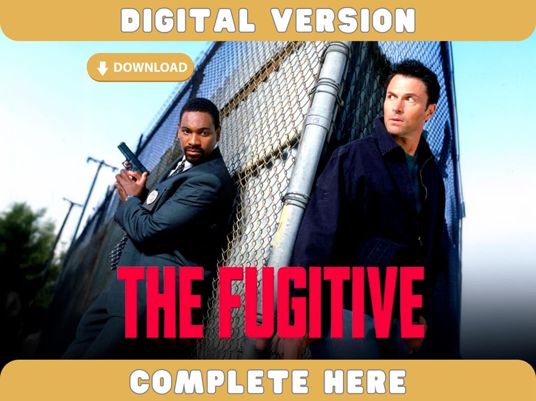 The Fugitive TV Series 2000-2001 Complete Collection MP4 1 Season, 22 ...