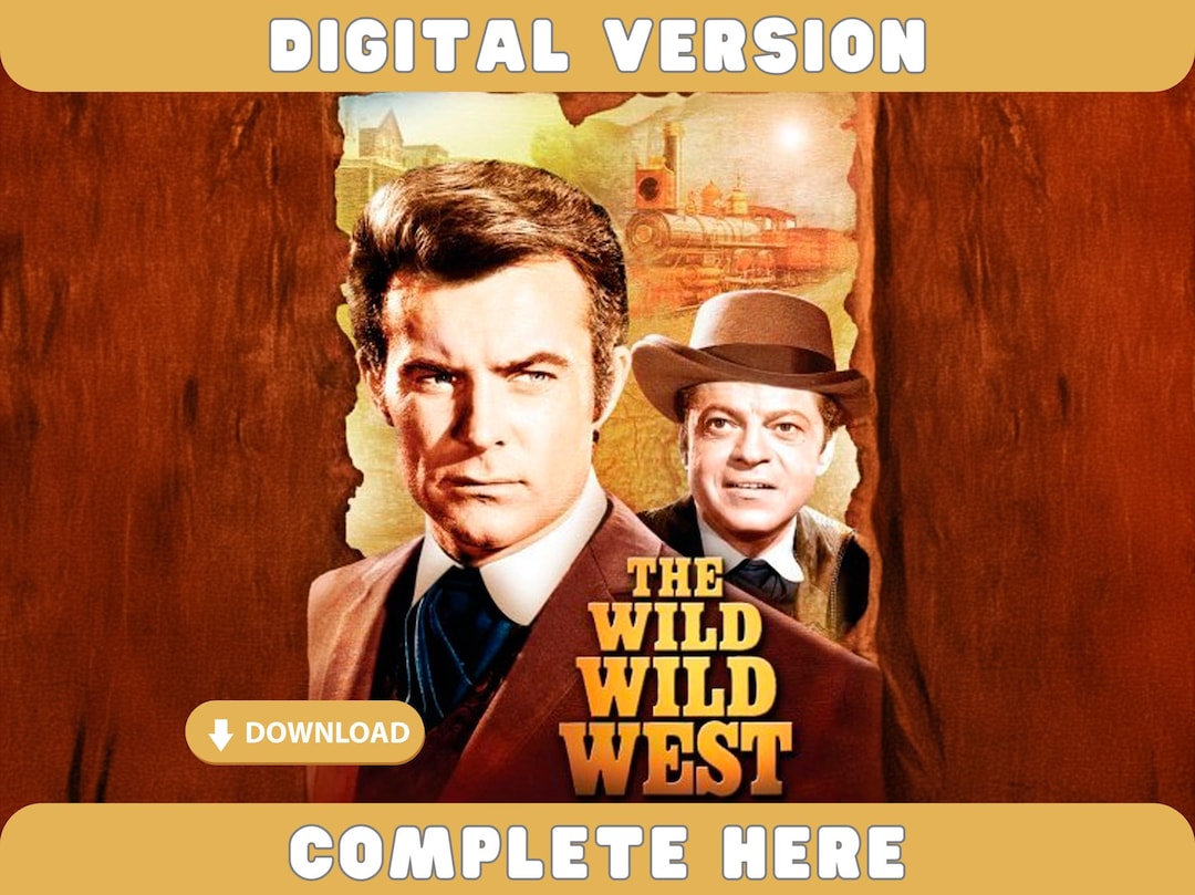 Wild Wild West 1965 Complete Collection MP4 4 Seasons, 104 Episodes ...