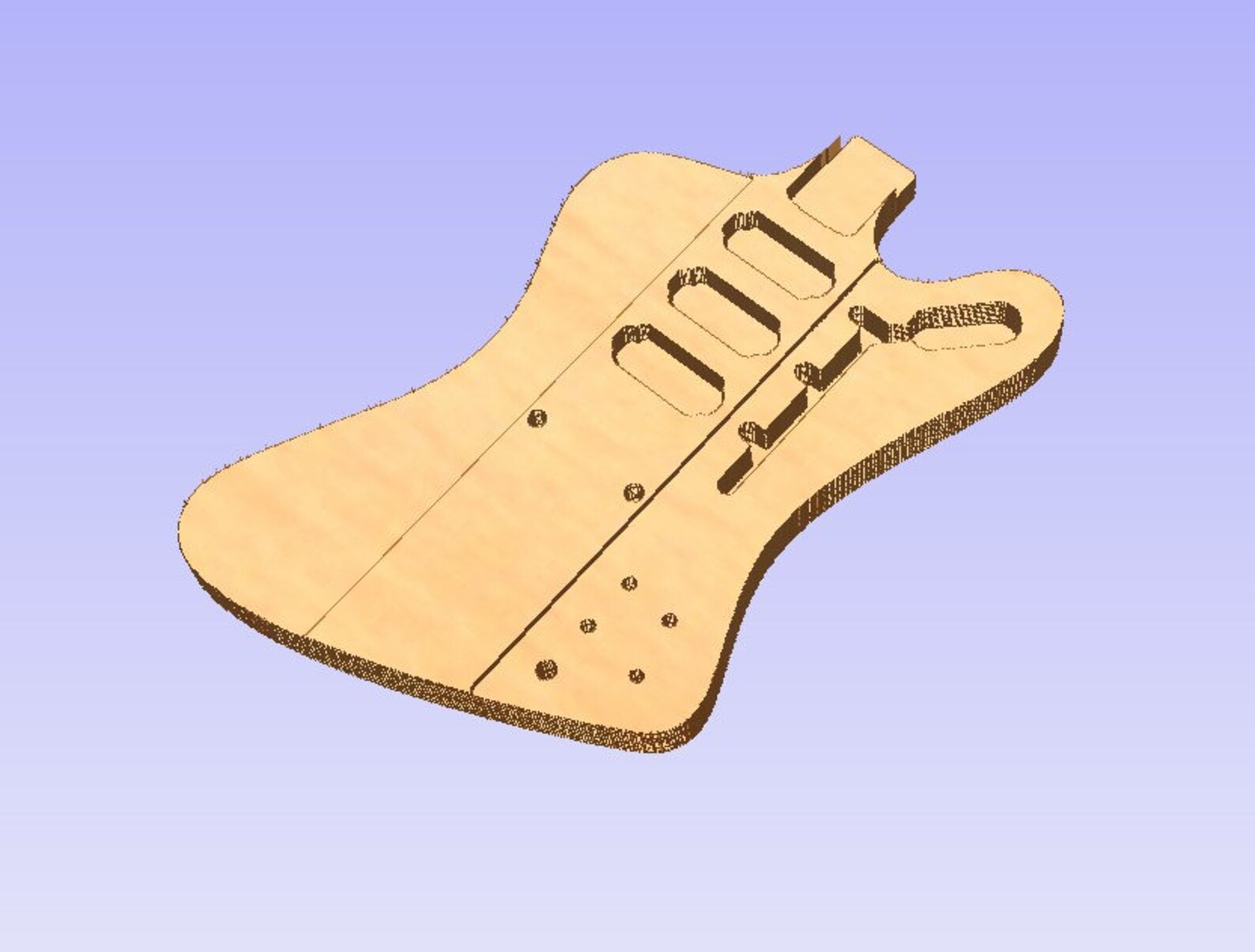 Gibson Firebird Style Guitar Plans Svg/dxf/pdf Files - Etsy