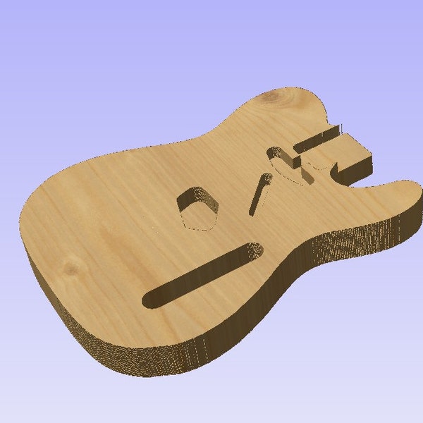 Telecaster Body Svg - Etsy