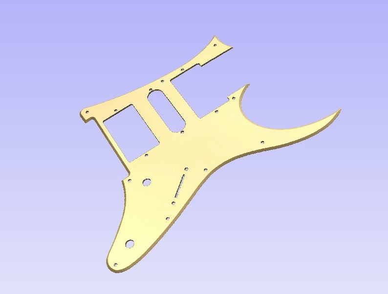 Ibanez RG550 Pickguard File Svg, Ai, Pdf, Dxf, Crv3d, and Crv. - Etsy
