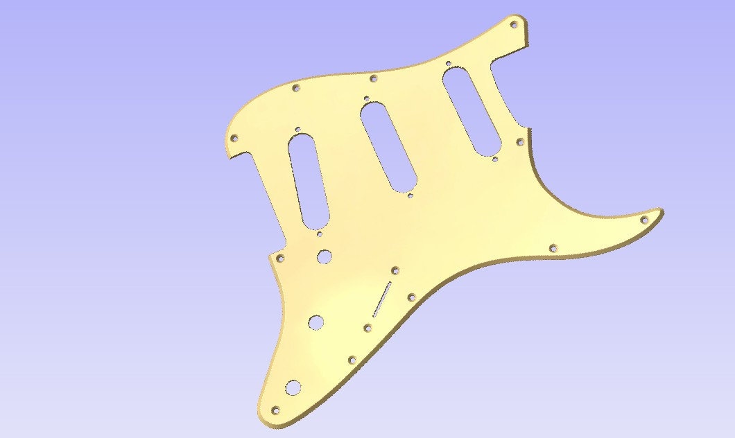 Fender Stratocaster 11 Hole With Bonus Hss Configuration File in the ...