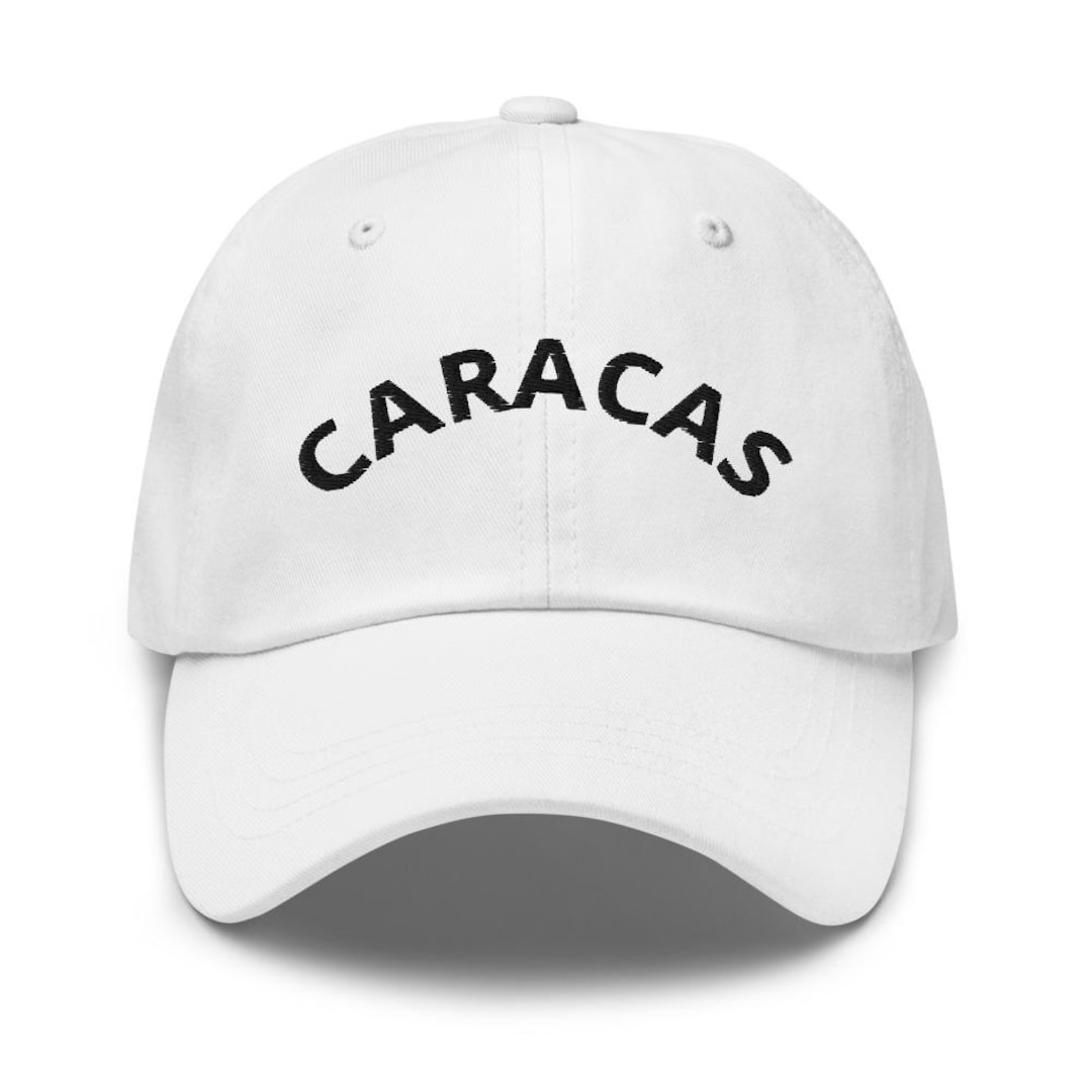 Caracas Baseball Cap – Minimalist City Hat, Venezuela Gift, Urban ...
