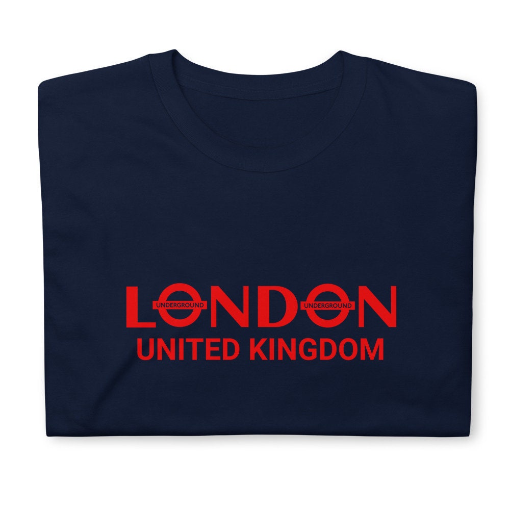 London Underground T-shirt, London Shirt, London Travel Gift, London ...