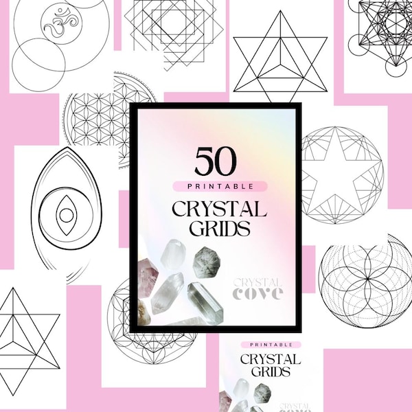 Printables Crystal Grids - Etsy