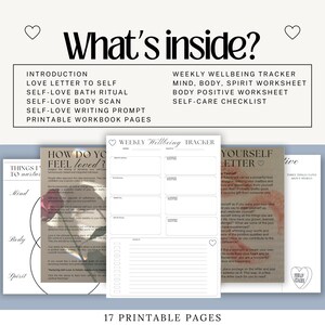 Self Love Workbook With PLR Digital Product | Coaching Lead Magnet ...