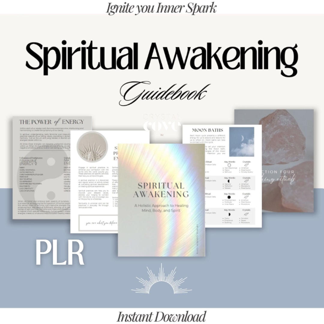 Spiritual PLR Energy Healing Spiritual Guide With Private Label Rights ...