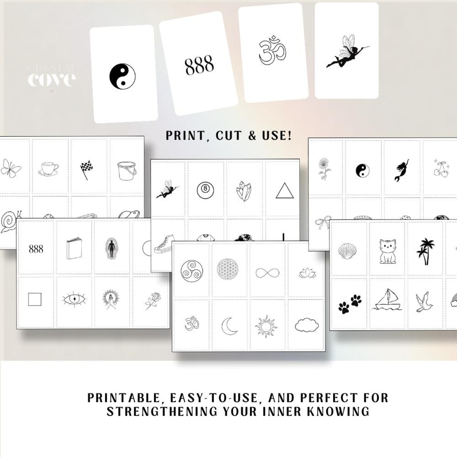 Intuition Cards | Intuition Strengthening Game | Spiritual Download ...