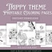 Spiritual Coloring Pages for Adults | Witchy Tarot Witchcraft Grimoire ...