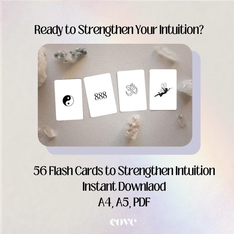 Intuition Cards | Intuition Strengthening Game | Spiritual Download ...