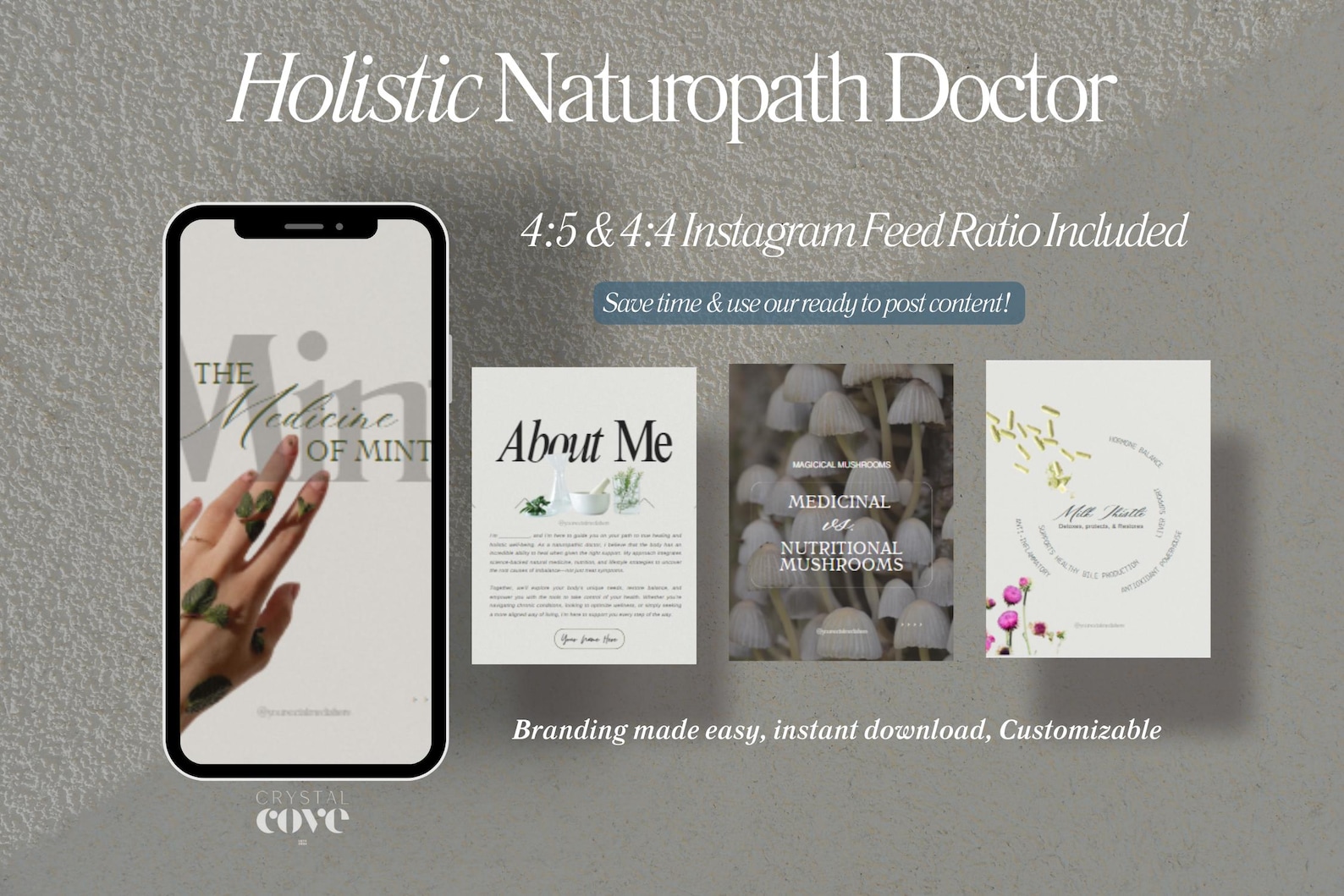 Herbalist Homeopathic Instagram Feed Content, Functional Medicine ...