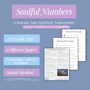 Spiritual PLR NUMEROLOGY Guide Digital Download With Private Label ...
