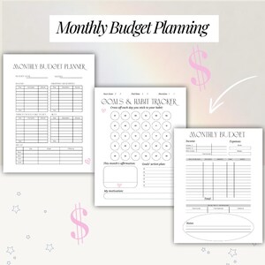 2025 Printable Planner Template | 2025 Goals List | Goal Planning ...