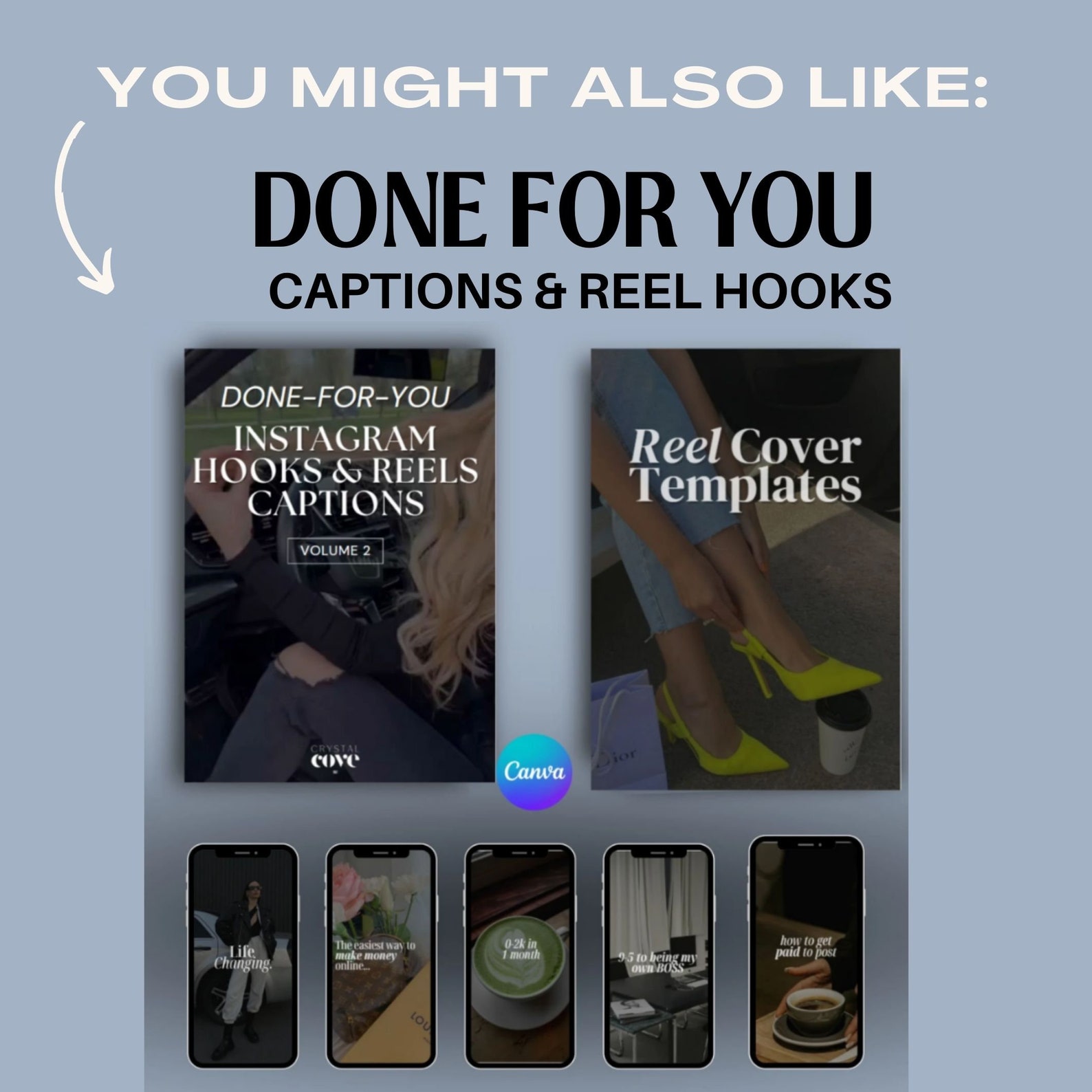 Moody Aesthetic Faceless Marketing Story Templates | MRR Theme IG ...