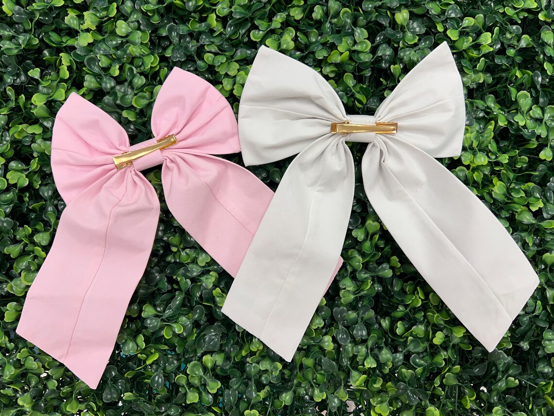 School & Teacher Themed Hand Beaded Clip on Bows - Etsy