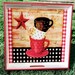 Wooden Tray, Square, Red, Epoxy-coated Base - Etsy