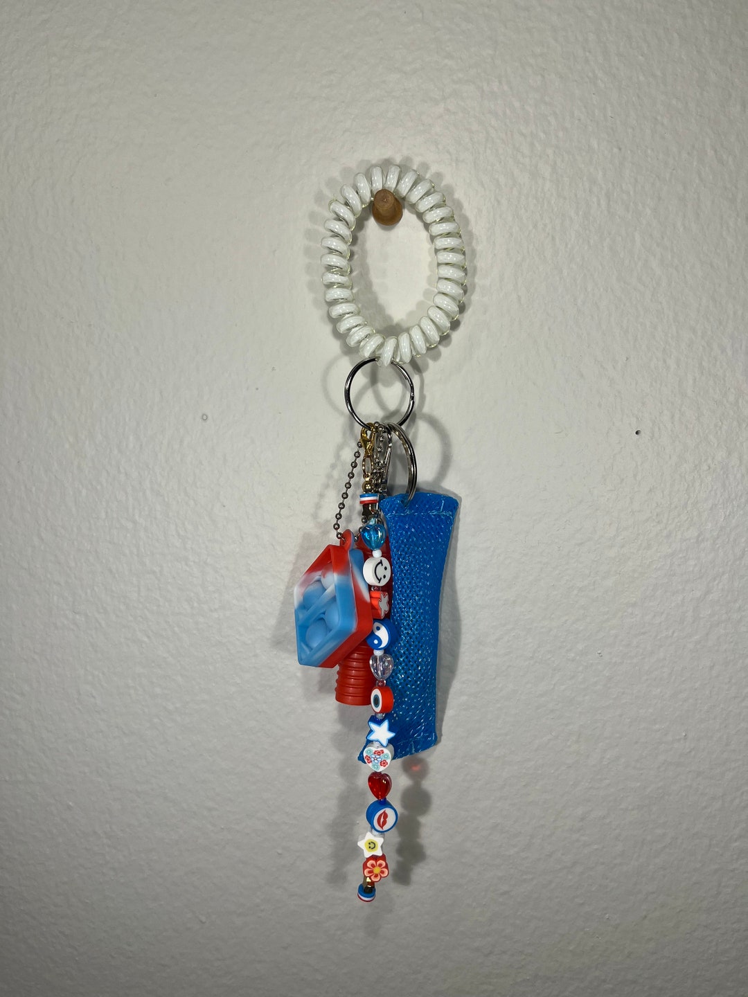 Bomb Pop Fidget Keychain Set - Etsy